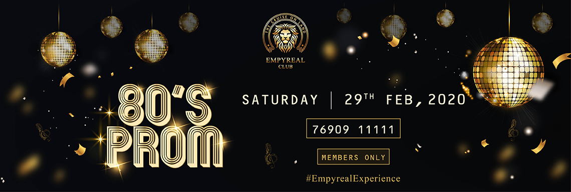 80’s Prom Night | Empyrealclub